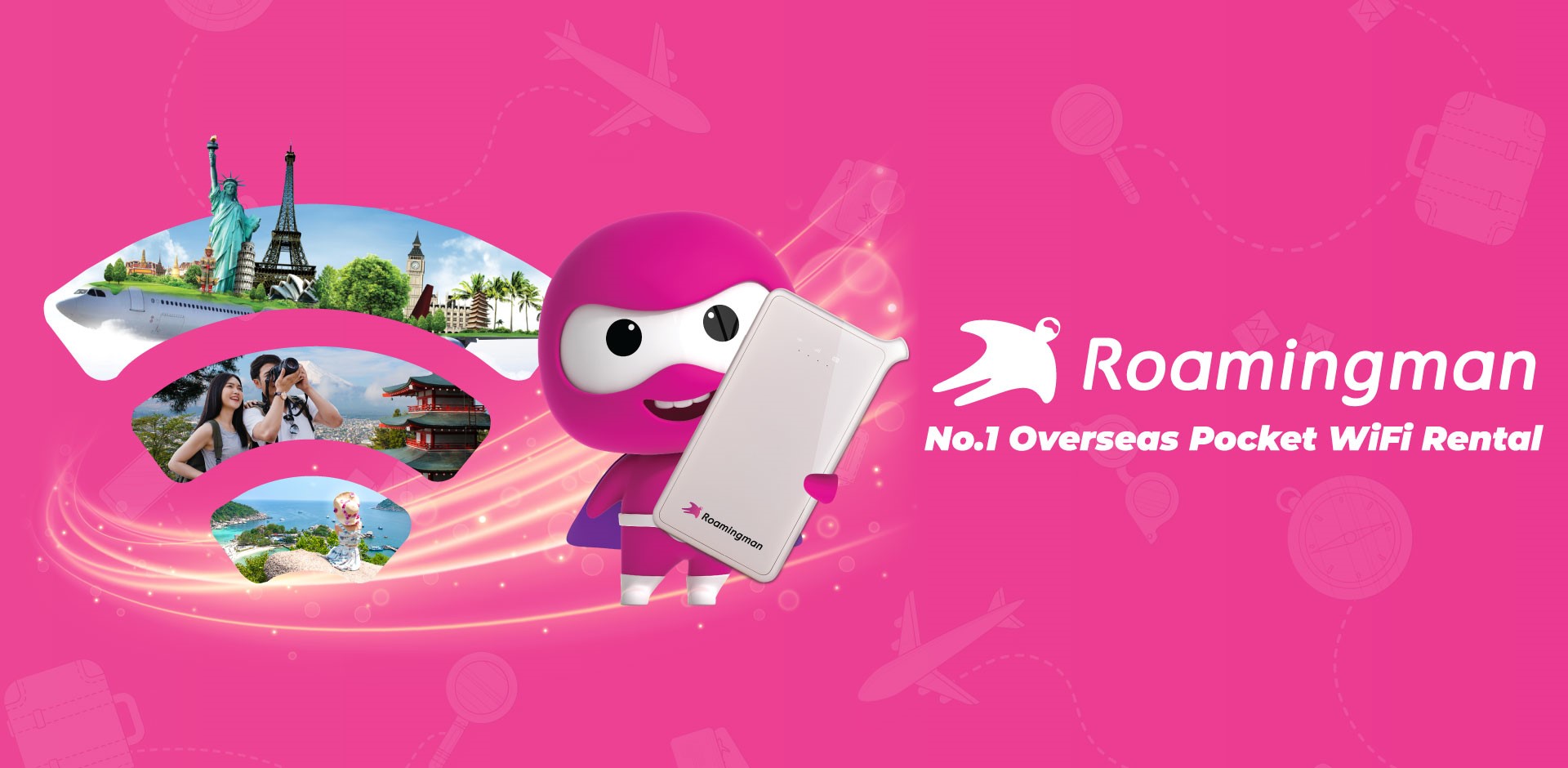 Roaming Man Pocket Wifi Rental