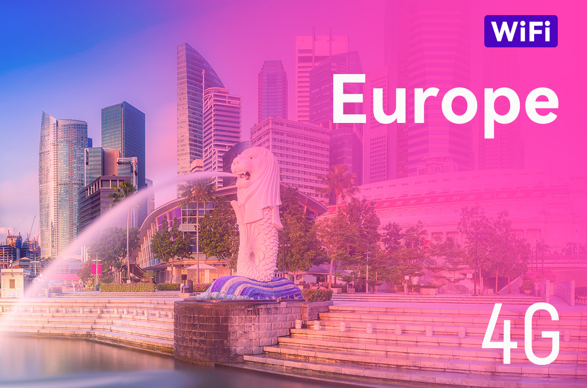 Europe Premium Pocket Wifi 53 Countries